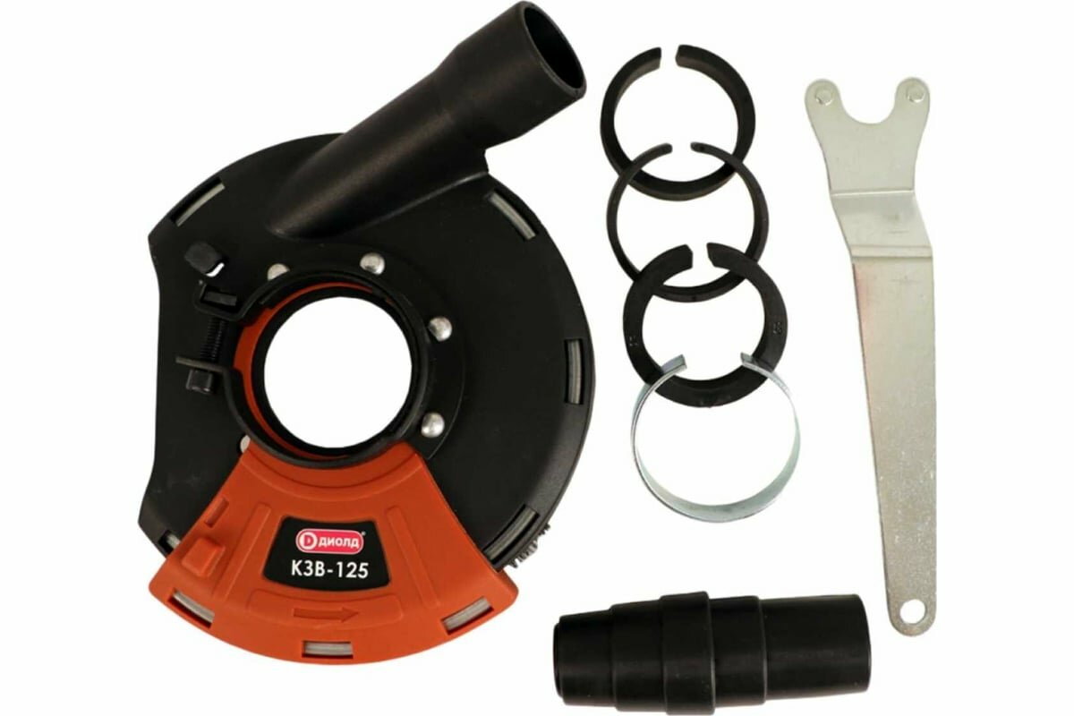 Защитный вытяжной кожух КЗВ-125 диолд 90047002 для бытовых вентиляционных систем