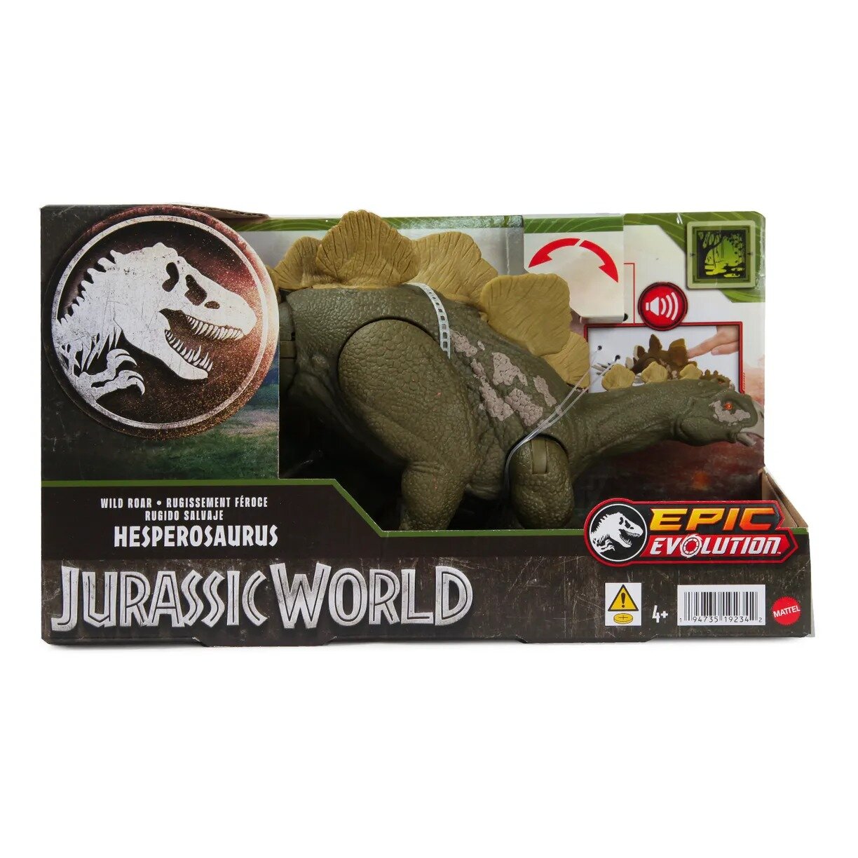 Фигурка Jurassic World HTK69 "Дикий рев", пластик, 15 см, от 4 лет