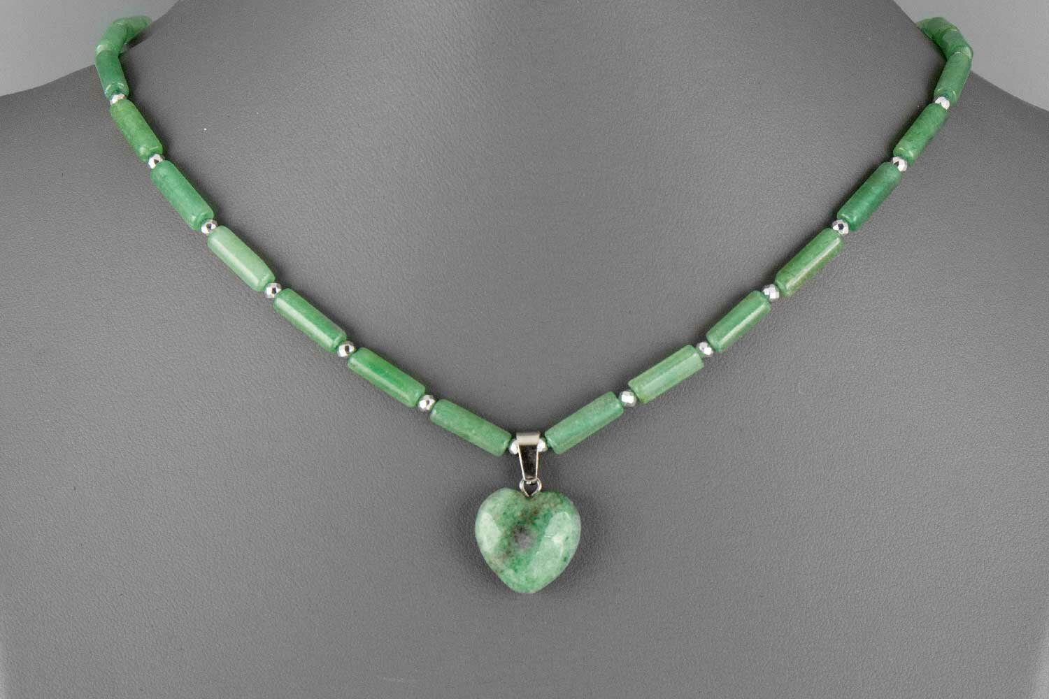 Бусы, авантюрин, кварцит