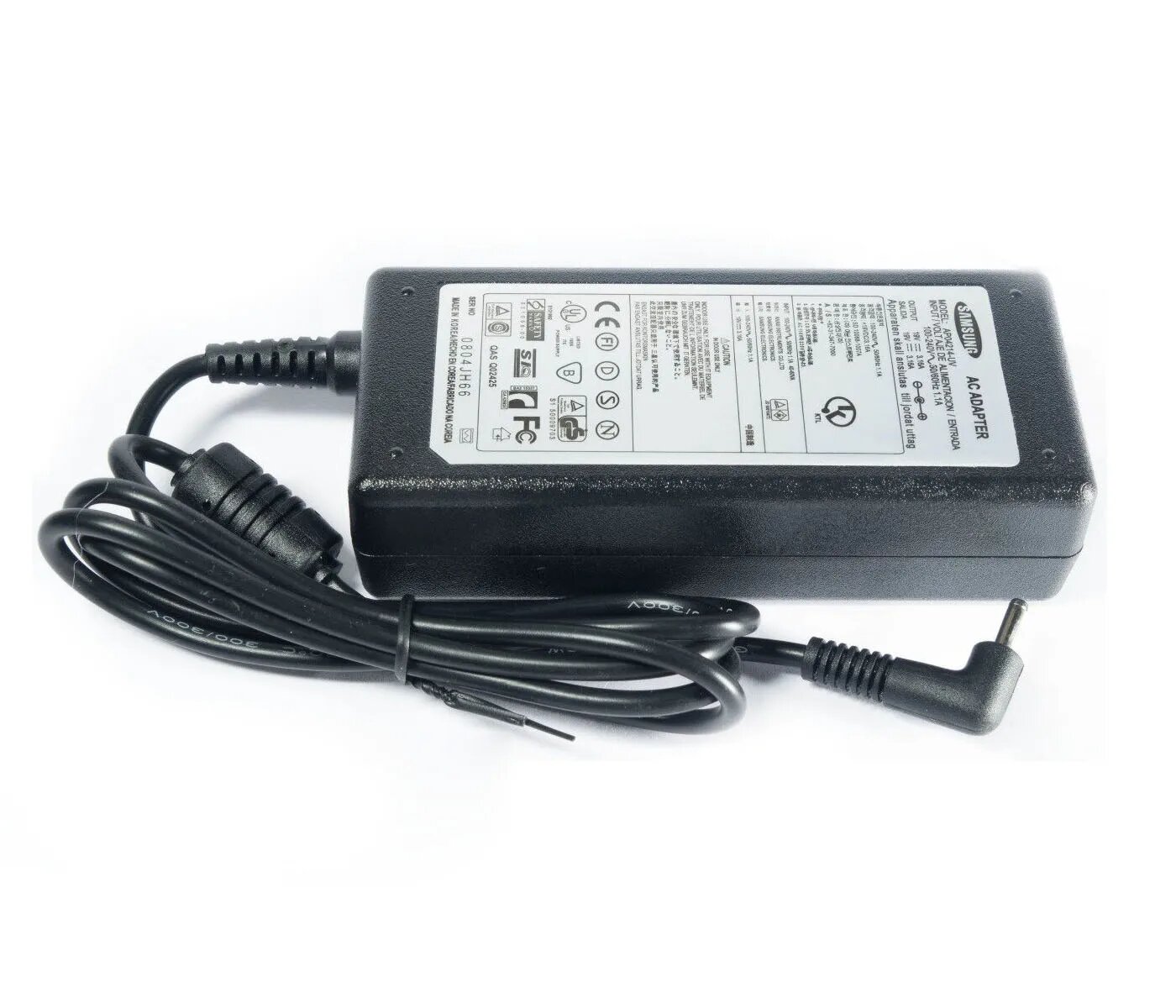 Блок питания ноутбука samsung 19V 3.16A (адаптер 60W)