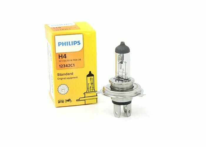 Лампа галогеновая H4 (12В 60/55Вт)