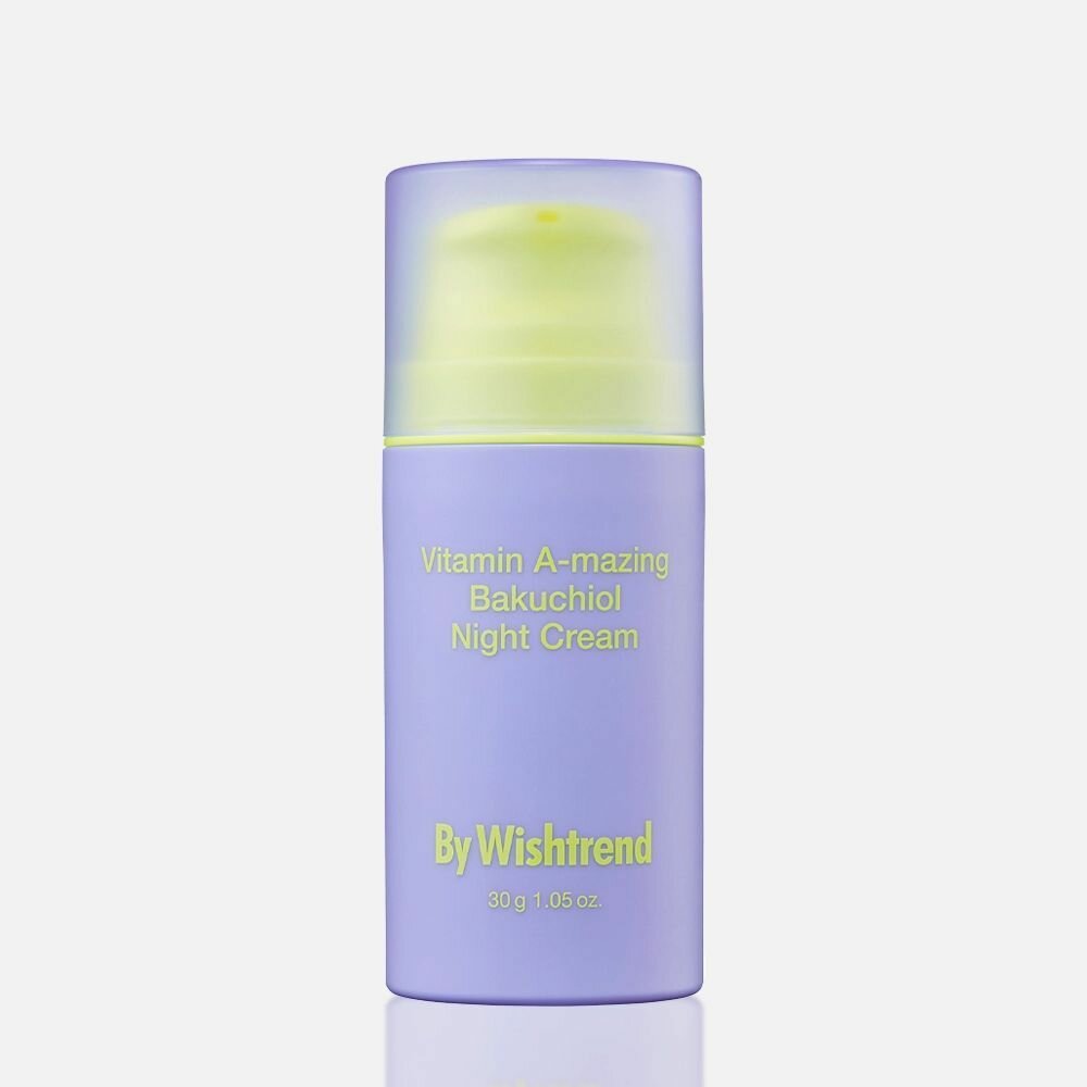 By Wishtrend Ночной крем с ретинолом и бакучиолом Vitamin A-mazing Bakuchiol Night Cream