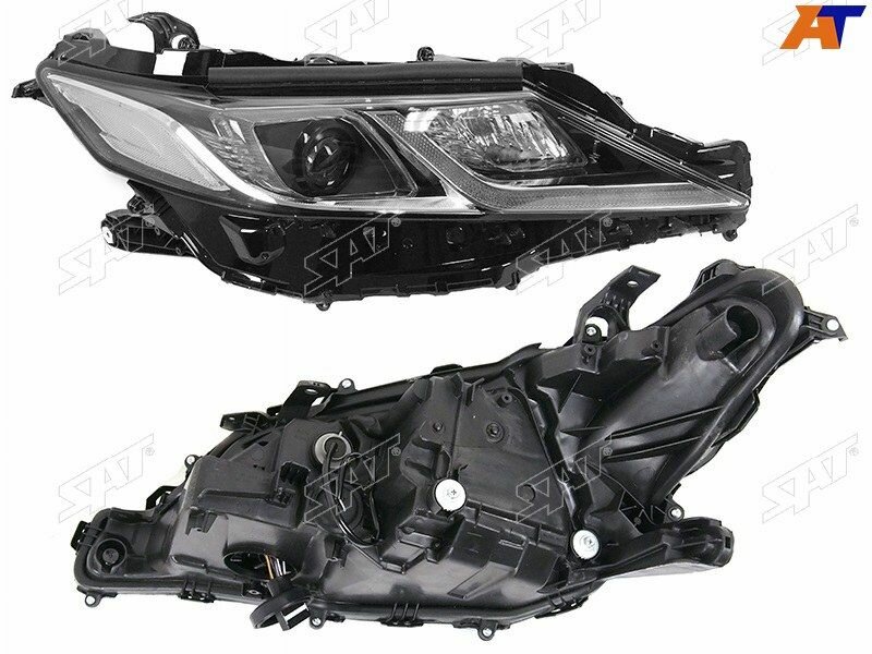 . SAT Фара для TOYOTA CAMRY 20- правая (1 LED полоса)