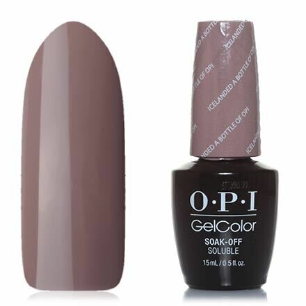 OPI GELCOLOR Icelanded a Bottle GC I53, 15 мл.