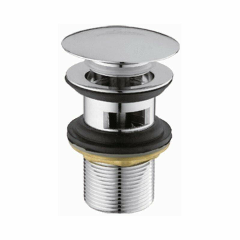 Донный клапан D-Lin D61214-1, хром