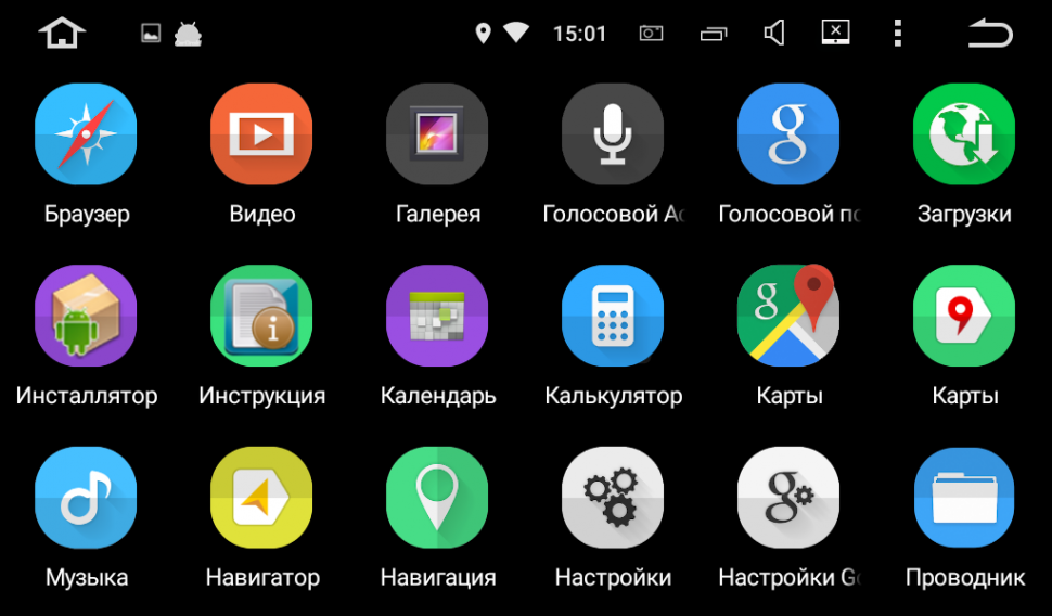 Штатные магнитолы Android ROXIMO RD-2205F