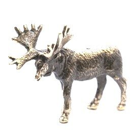 Бронзовая статуэтка Северный олень