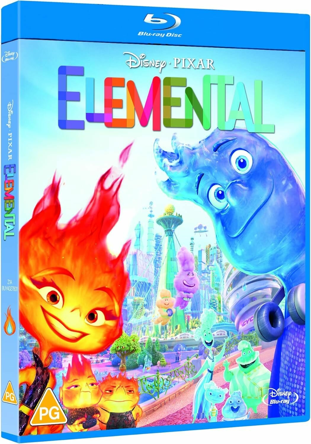 Элементарно (2023) Blu-ray (блю рей) мультфильм Disney