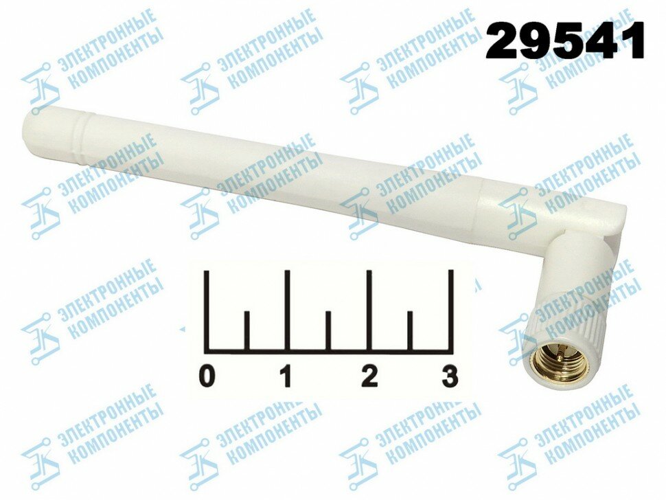 Антенна Wi-Fi для роутера 5dB SMA 11см