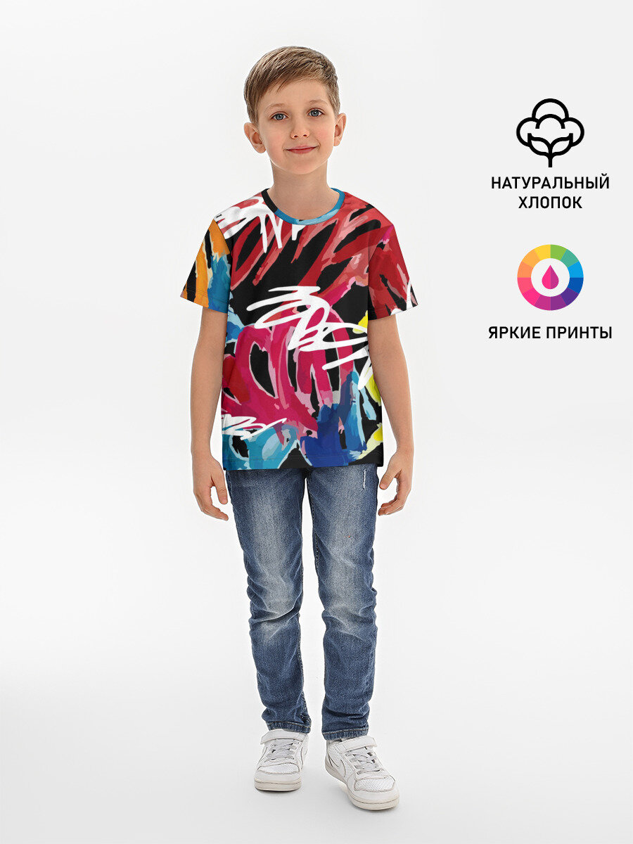 Футболка хлопковая детская Old school