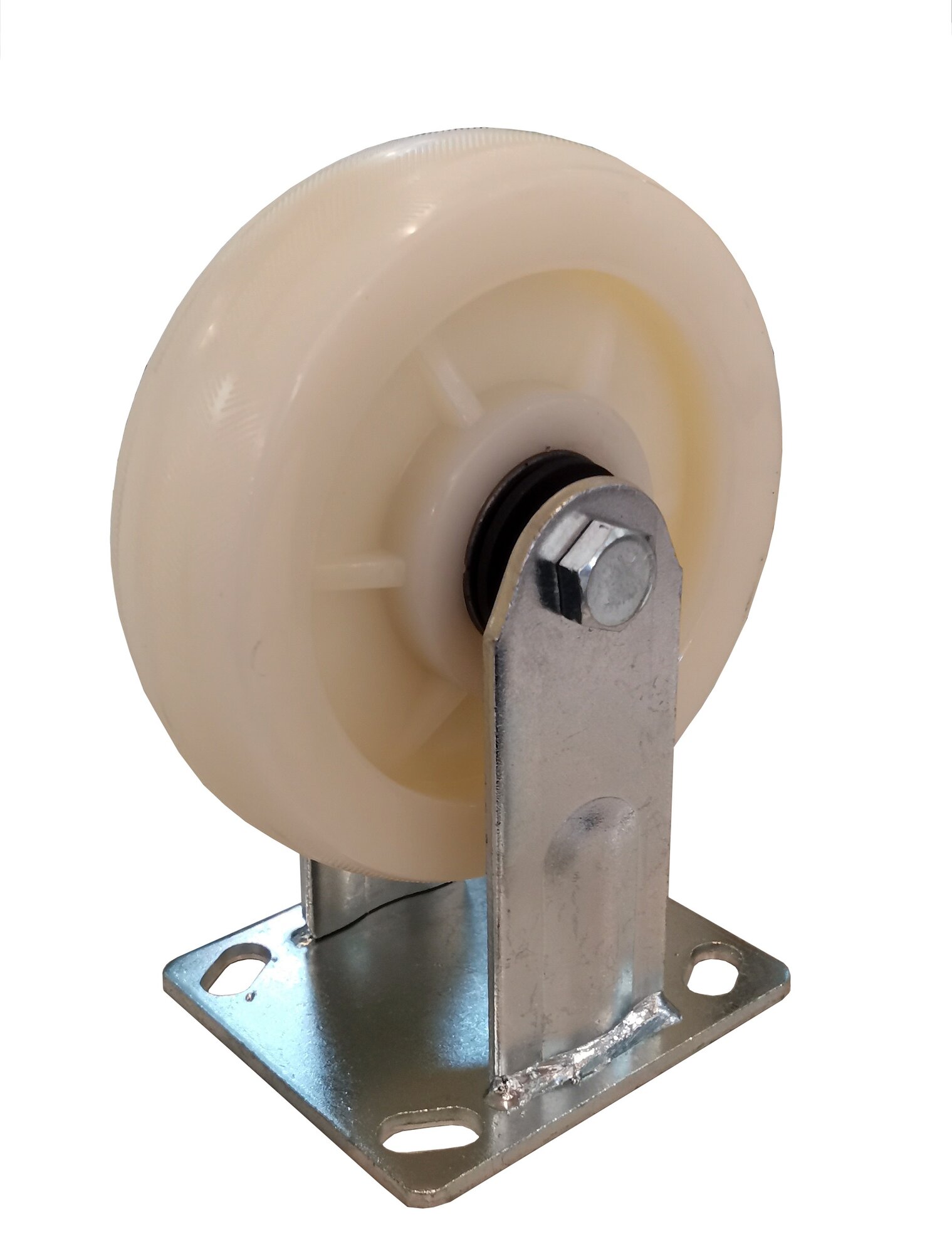 Колесо неповоротное FCdn-)-63 (г/п 400кг, Ф 150мм), крепление платформа, шариковый подшипник