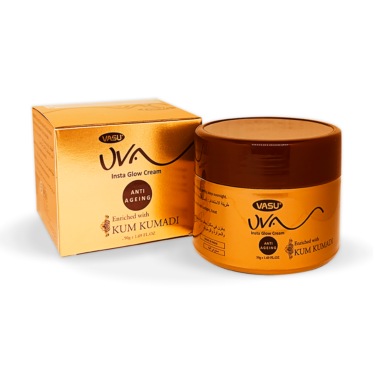 Крем Vasu Кумкумади Kumkumadi омолаживающий, для зрелой и проблемной кожи, 50 мл