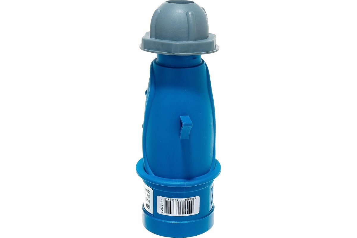 IEK ССИ-023 Переносная влагозащищенная вилка 32А 6ч/200-250В 2Р+РЕ IP44 MAGNUM PSN01-032-3