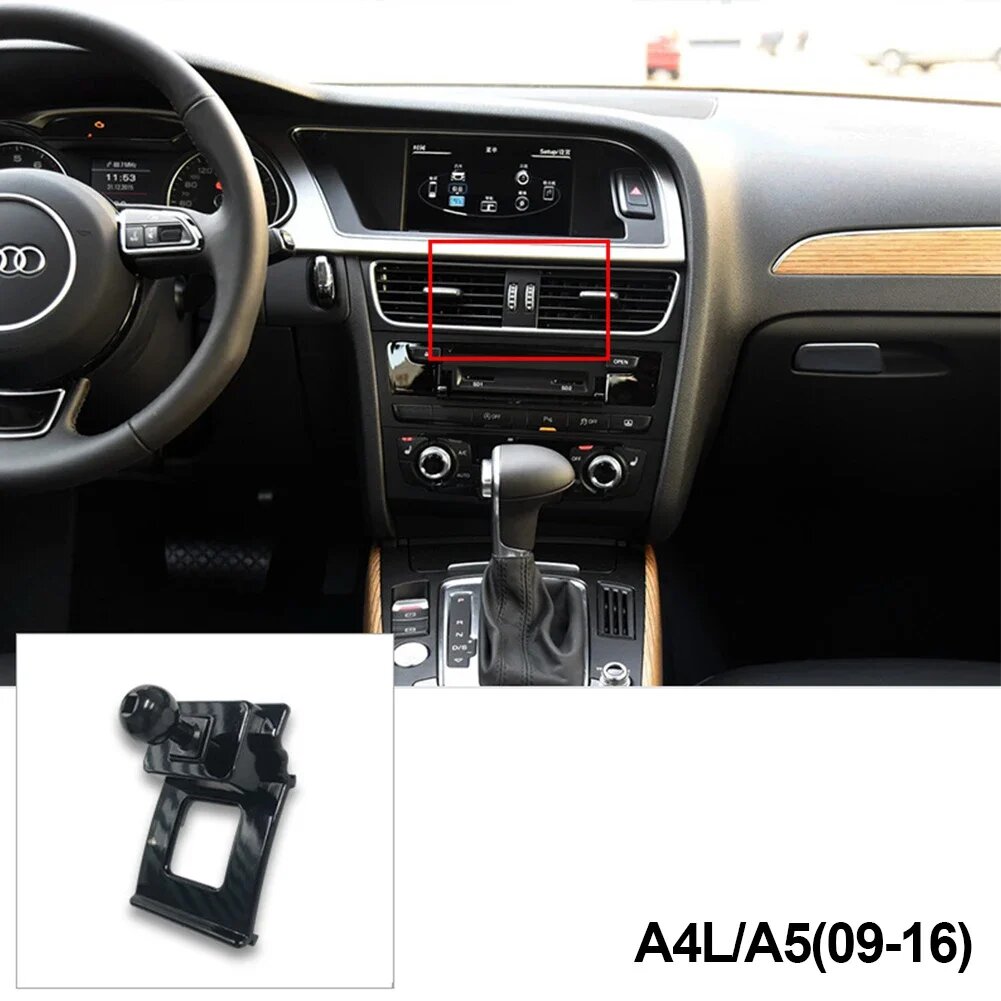 Специальные держатели подставки для телефона, базовый кронштейн для крепления цвета сложения для Audi A1 A3 A4 A5 A6 Q3 Q5 Q7 2016 2017 2018 2019 2020 2021 2022