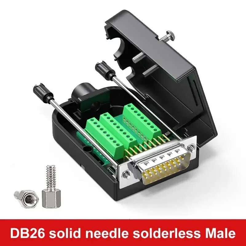 DIVEDEER Беспаечные разъемы DB9 DB15 DB25 RS232 VGA DB26 male