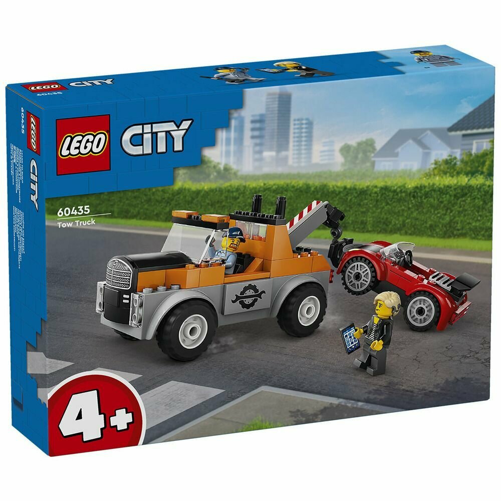 Конструктор LEGO City 60435 Ремонт эвакуаторов и спортивных автомобилей