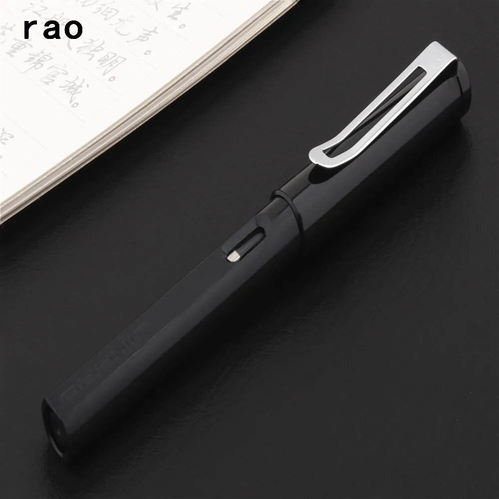 Перьевая ручка Jinhao 280 Иридистое золото Черный, 1.5mm, Черный