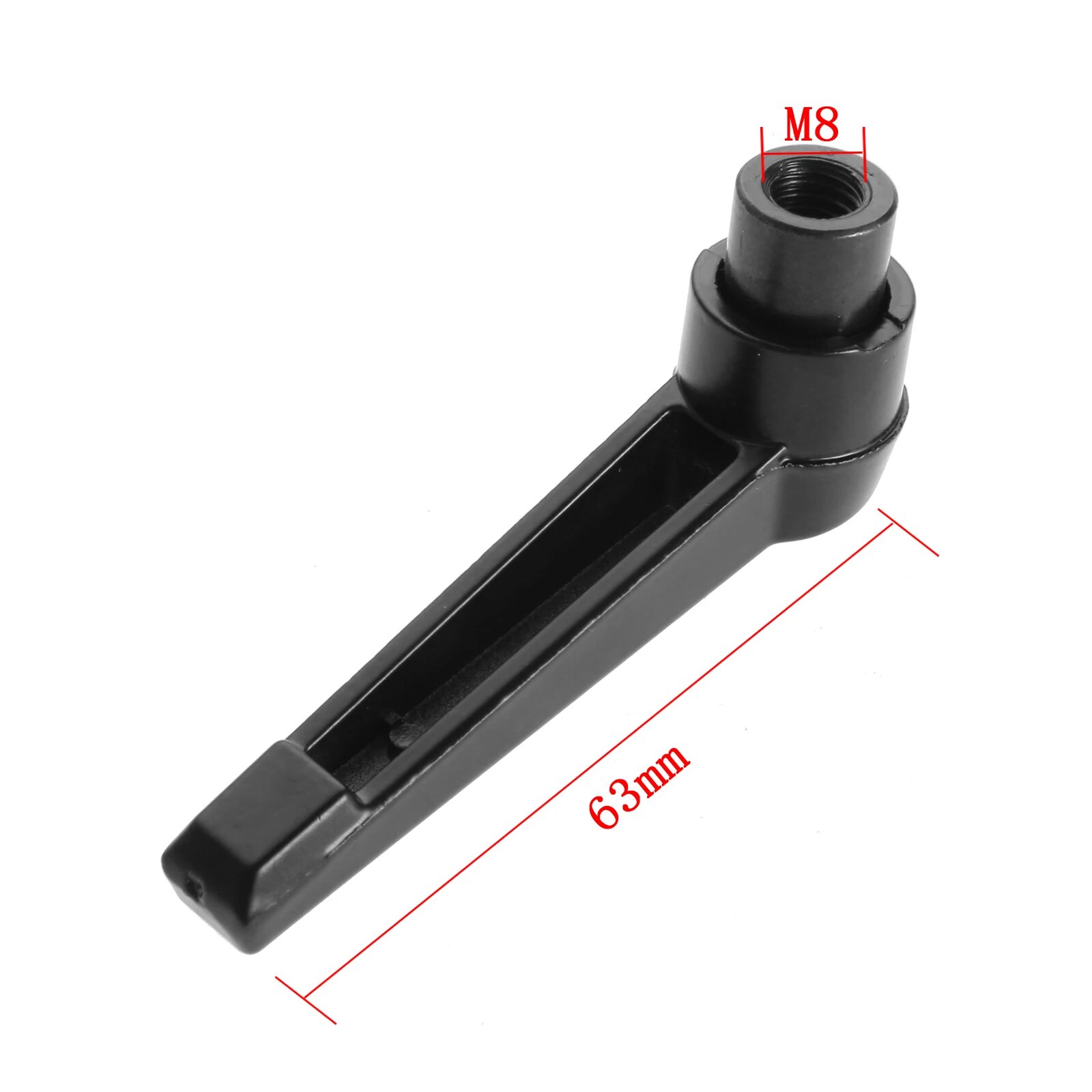 Фиксирующие ручки с внутренней резьбой из нержавеющей стали M8x63mm(MxL) 1 pc