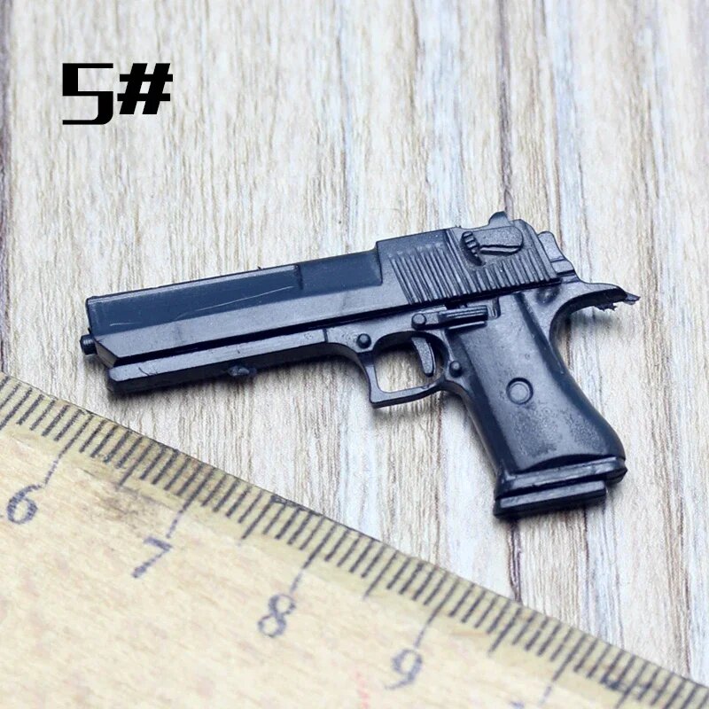 Пластиковые пистолеты GRAPMAN для 12-дюймовых фигурок Черный, Desert Eagle