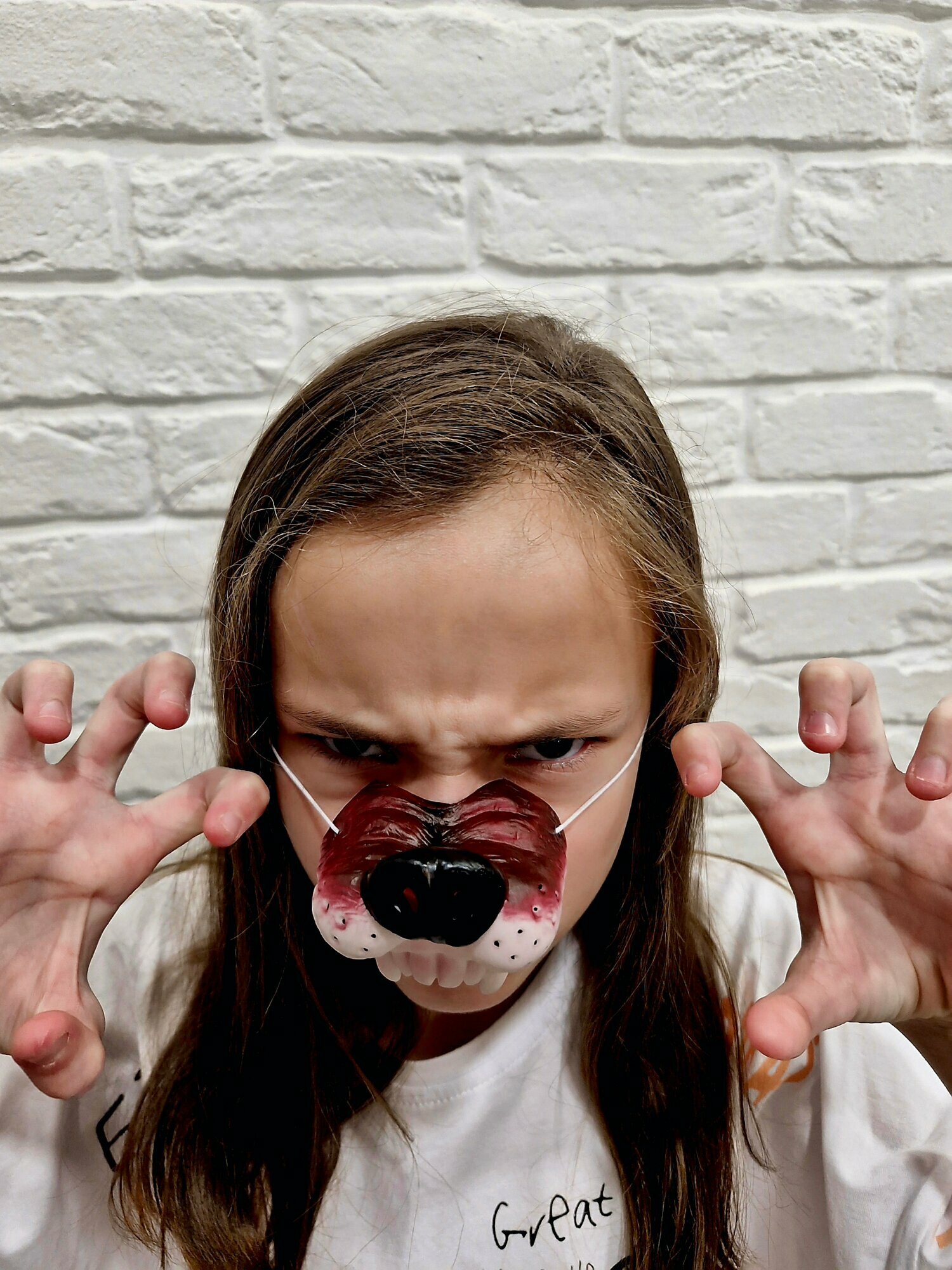 Накладной нос собаки