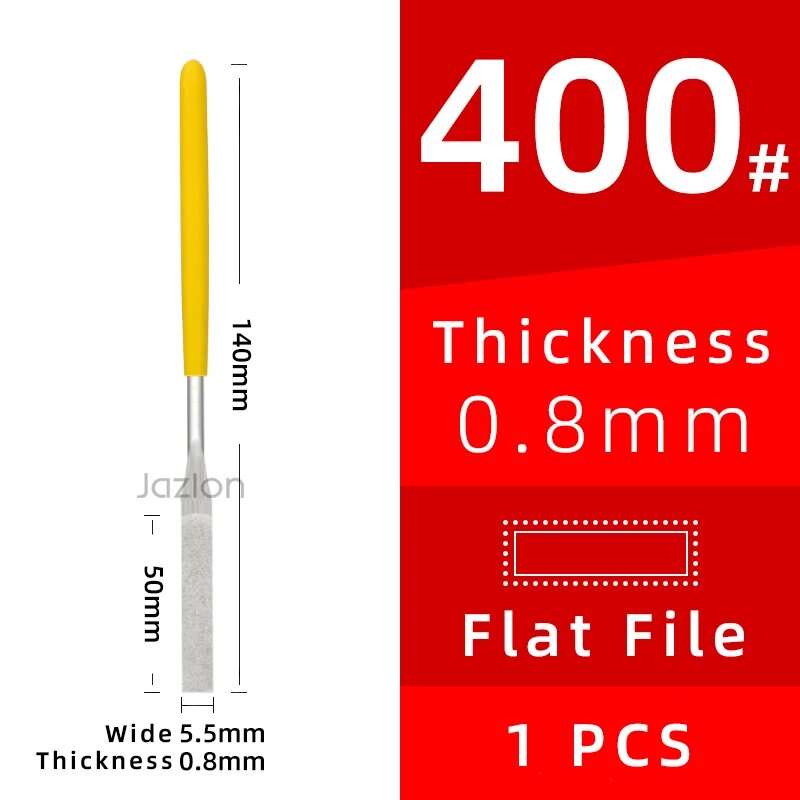 Алмазный плоский напильник 400# 0.8mm