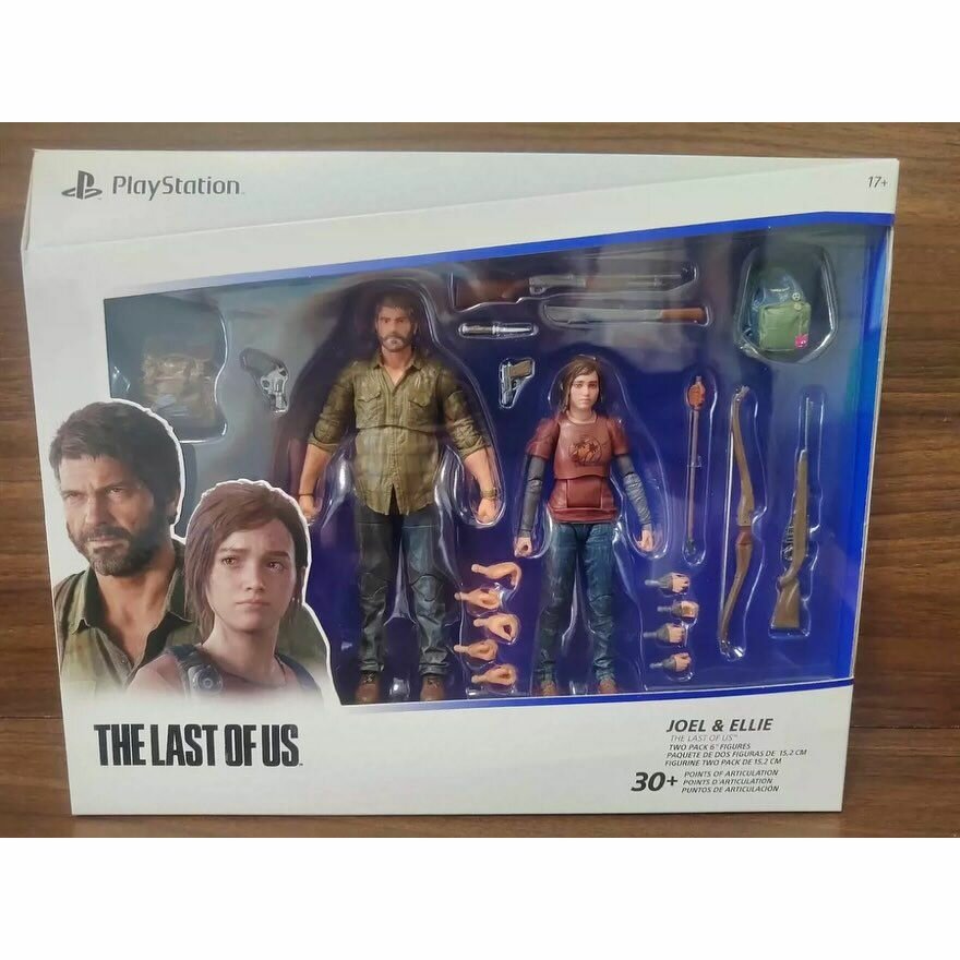 Фигурка Spin Master Playstation Джоэл и Элли, The Last of Us 2 шт, 6 дюймов