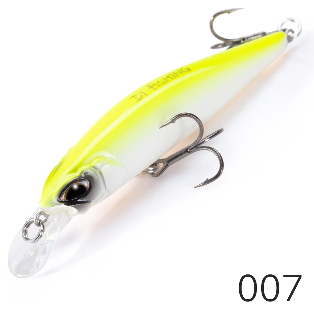 D1 Realis Minnow Воблер для ловли окуня 77mm 8.4g SP, 007