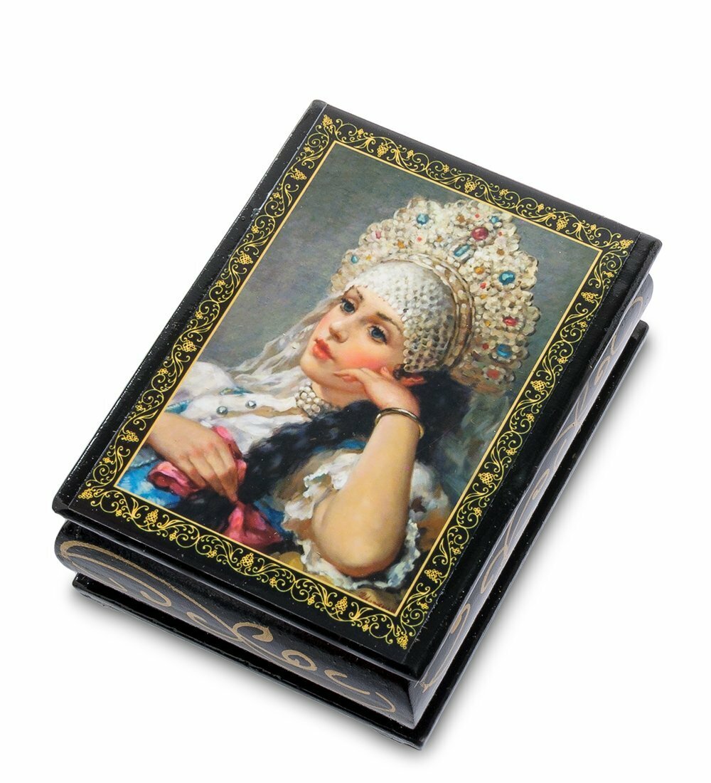 Шкатулка в технике декупаж (8х10х4)