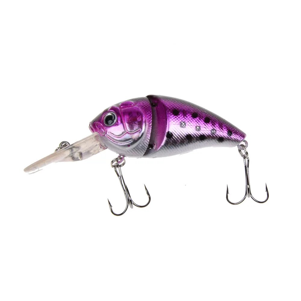 Воблер Crankbait 8.5см 14.2г Сиреневый, 05
