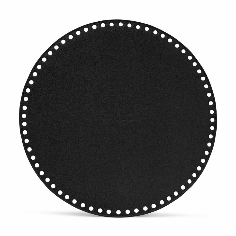 Донышко для вязаных изделий "Duff XL" Muud, цвет Черный, 30 см