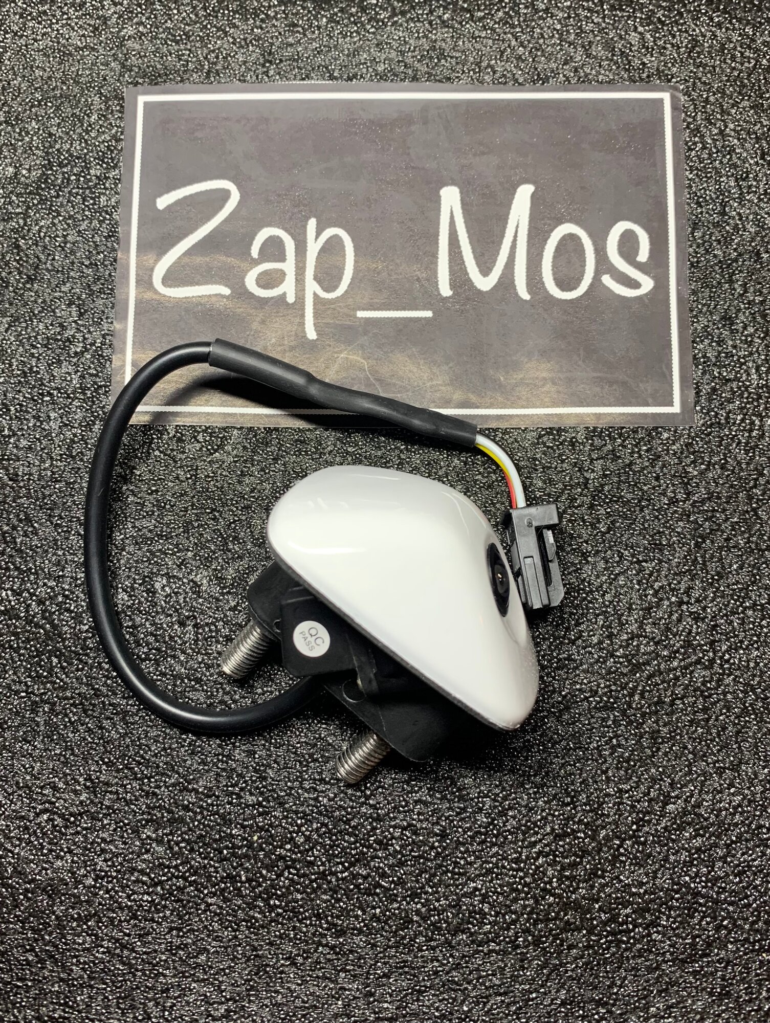 Камера заднего вида, для Kia Ceed 2 JD, врезная, штатная белая