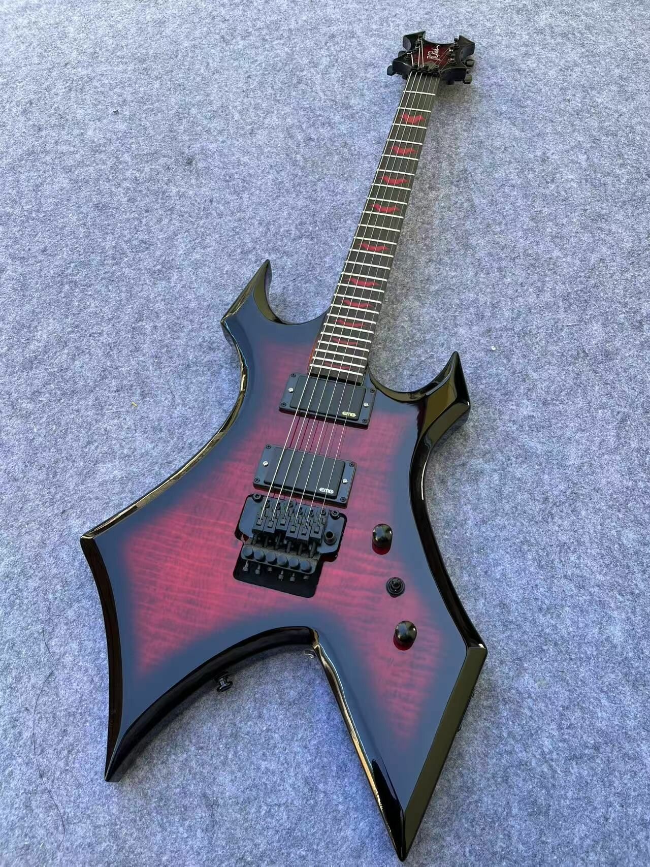 Электрогитара B.C. RICH. Хэви-метал, стиль инопланетного панка, двойная встряска