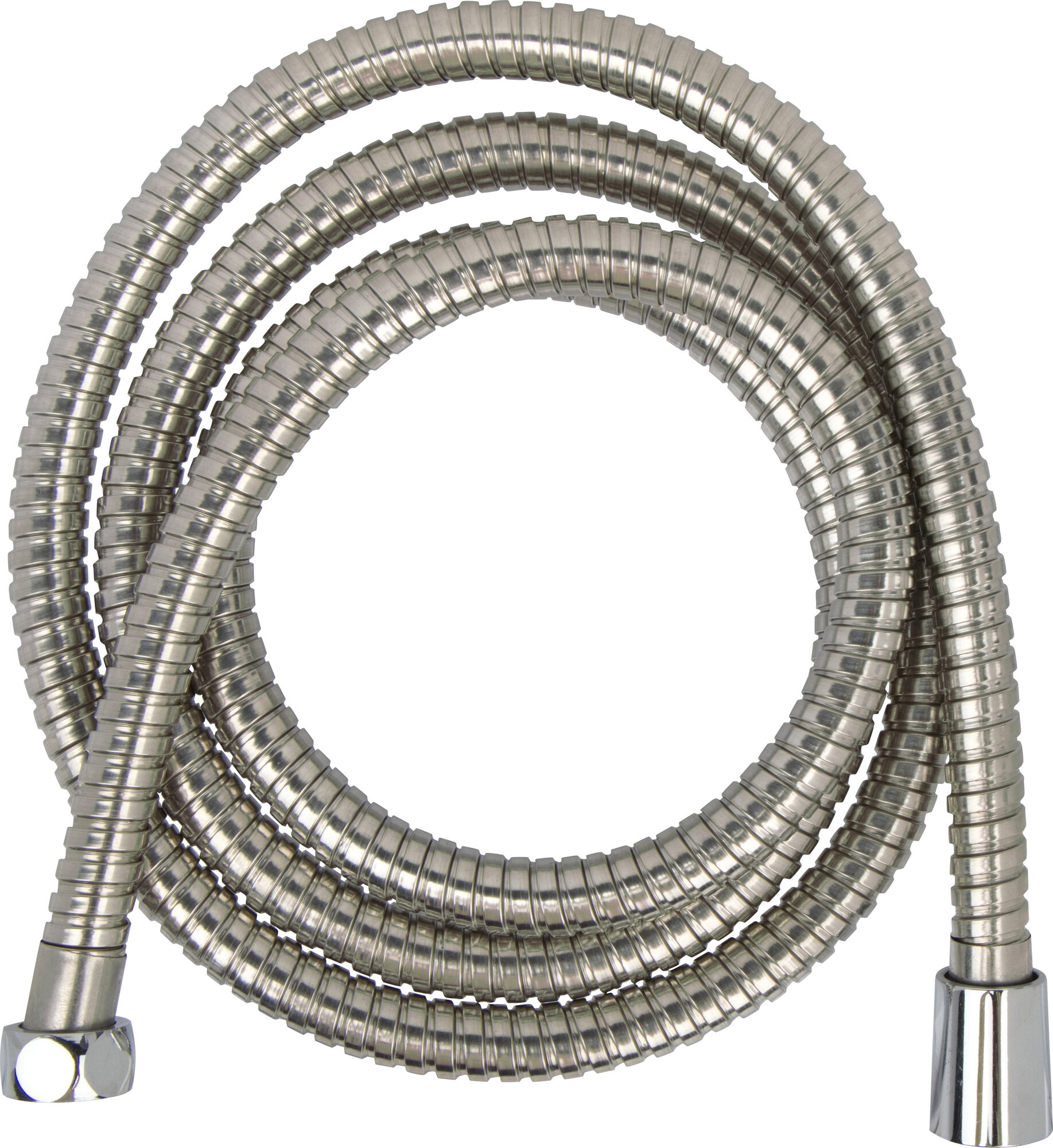 Шланг для душа антитвист в металлический оплетке "Рыжий Кот", 175 см, 1/2" - 1/2"