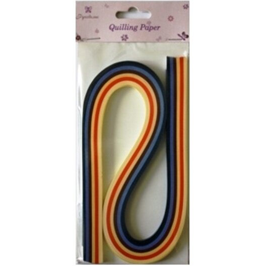 Бумага для квиллинга Рукоделие Quilling Paper 120 полос, 3 мм ширина