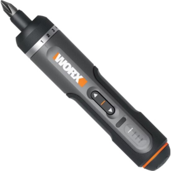 Отвертка аккумуляторная Worx WX242, 4В, 5Нм, 2Ач, набор оснастки