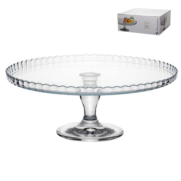 Блюдо на ножке 95117B Pasabahce Патиссэри 32,2см (арт.95117) В подарочной упаковке