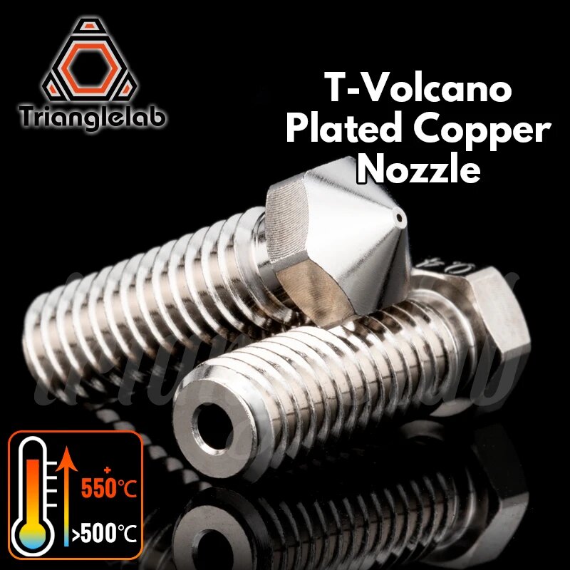Медная форсунка Trianglelab T-Volcano 0.6 Plated C