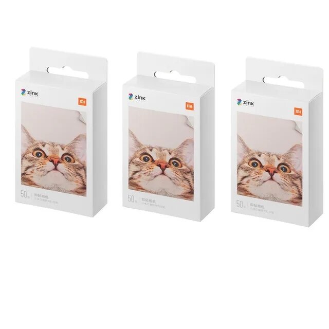 Фотобумага для принтера Xiaomi Mi Portable Photo Printer, 150 листовcs