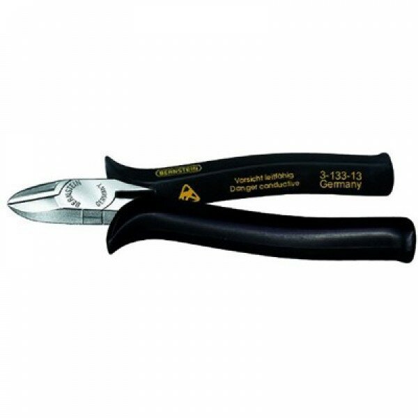 Кусачки антистатические Bernstein 3-133-13 ESD для жесткого провода до 1,25 мм