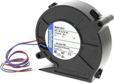 Вентилятор EBM-PAPST RL48-19/14 радиальный 24В DC 76x27мм подшипник качения 28 куб. м/ч 4,4W 1 шт