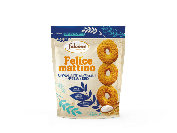 Печенье сдобное Falcone с йогуртом /зип-пак/ 500г