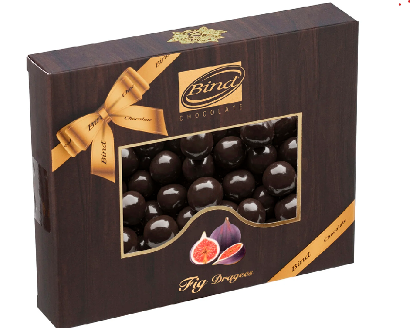 Драже BIND "Инжир в шоколаде" (темный шоколад) 100г