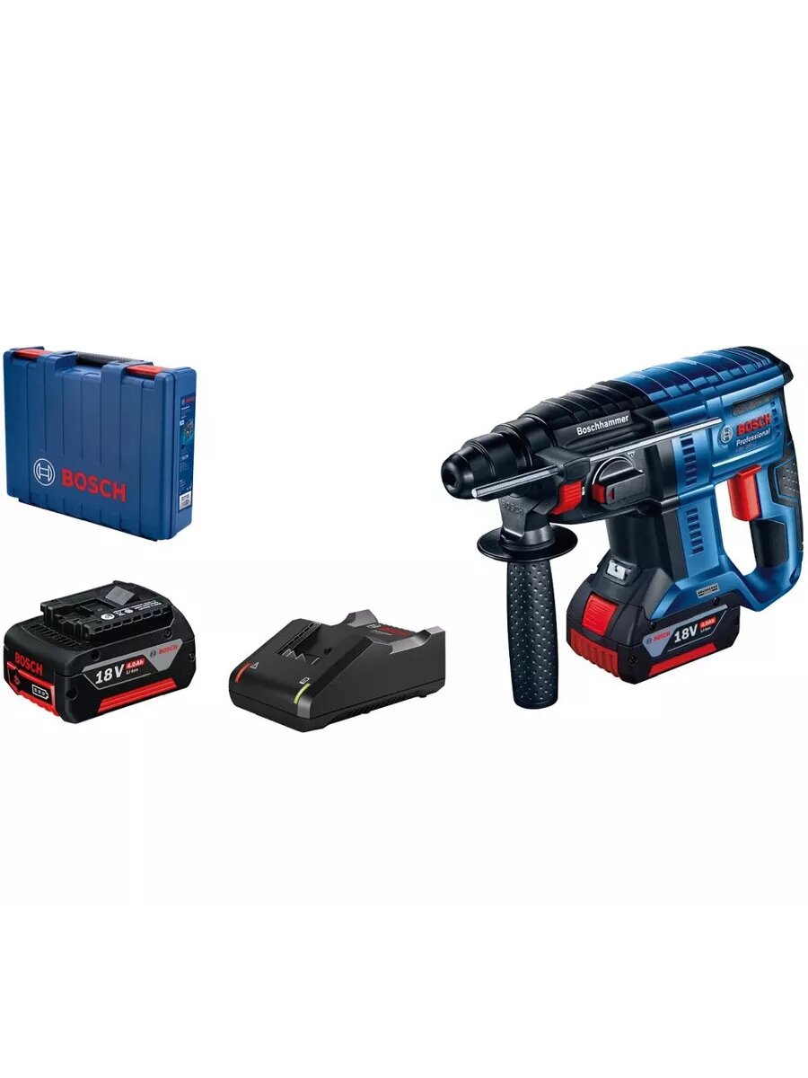 Перфоратор Bosch GBH 180-LI BL Set патрон: SDS-plus уд:2Дж аккум.