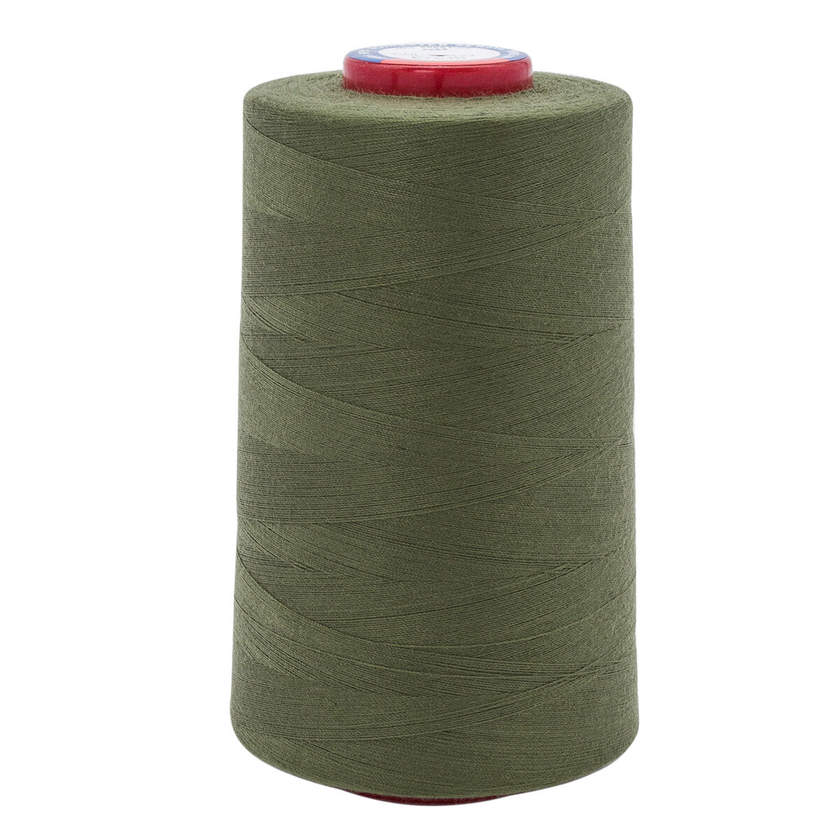 Нитки швейные №40/2, 4572 м (5000 ярдов), промышленные, mH EURON (1421 темно-оливковый)