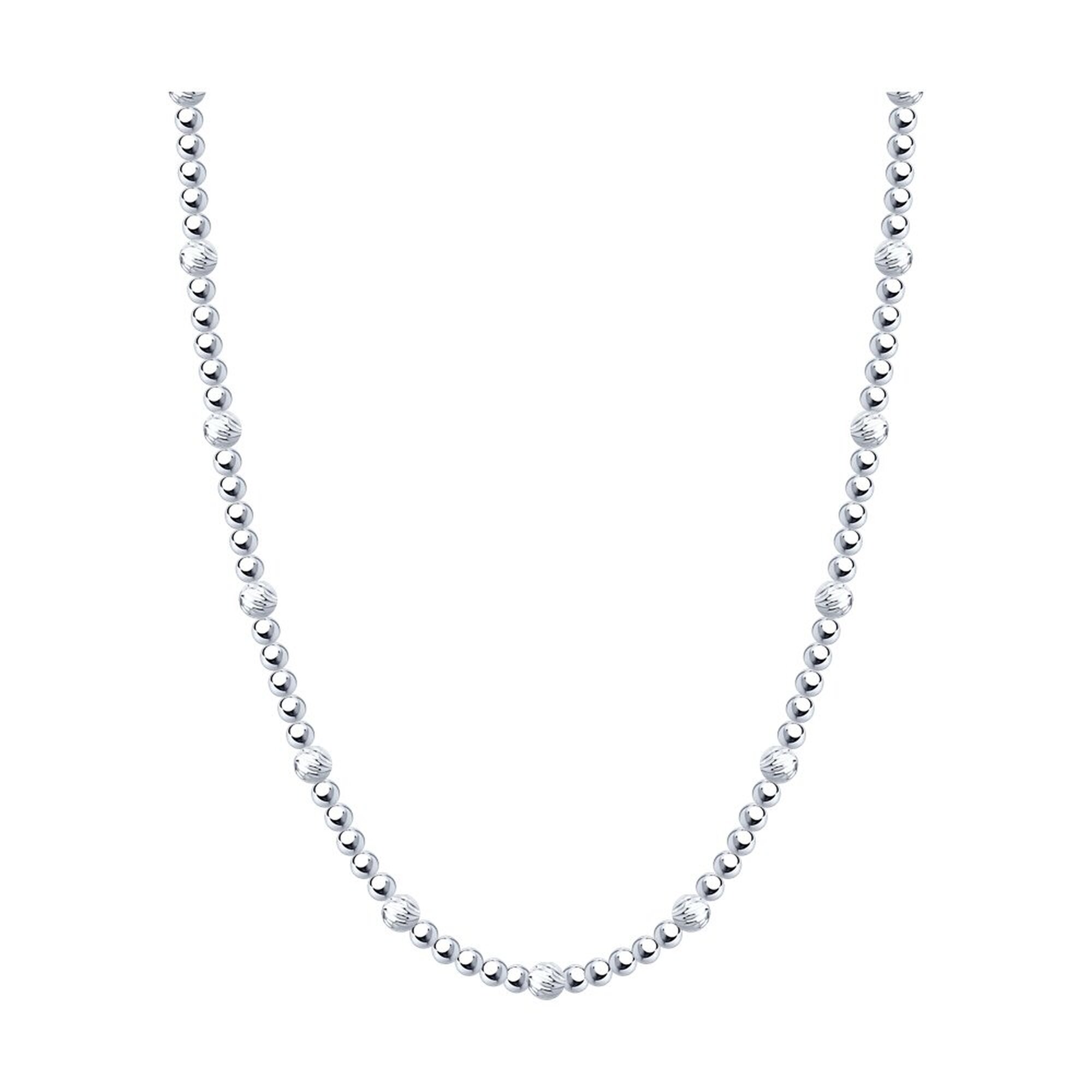 Колье, серебро, 925 проба, родирование