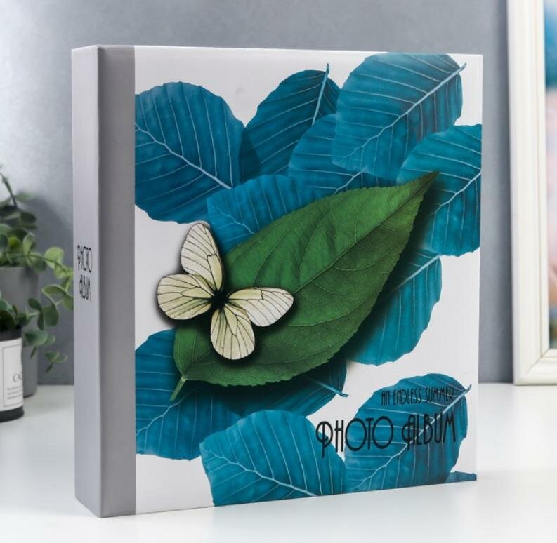 Фотоальбом Pioneer 50 "магнитных" листов, 23х28 см, переплет 3-кольца, stretch of imagination, белый фон (47348)