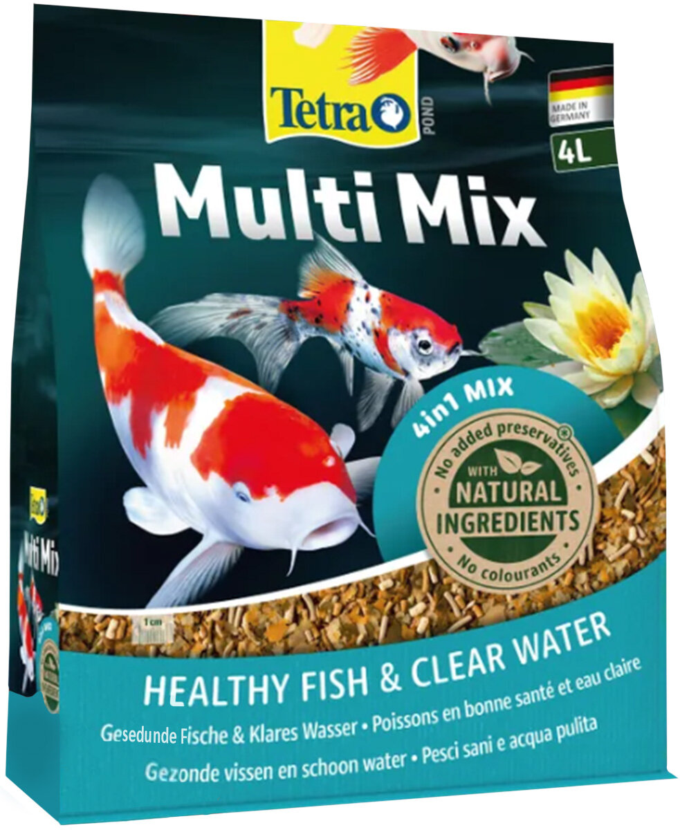 TETRA MULTI MIX - Тетра корм для прудовых рыб, смесь (4 л)