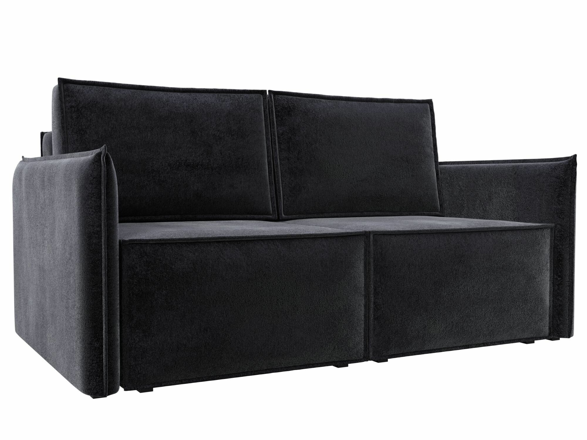 Диван прямой Либерти мини, велюр, Еврософа, независимые пружины, Хит Диванов