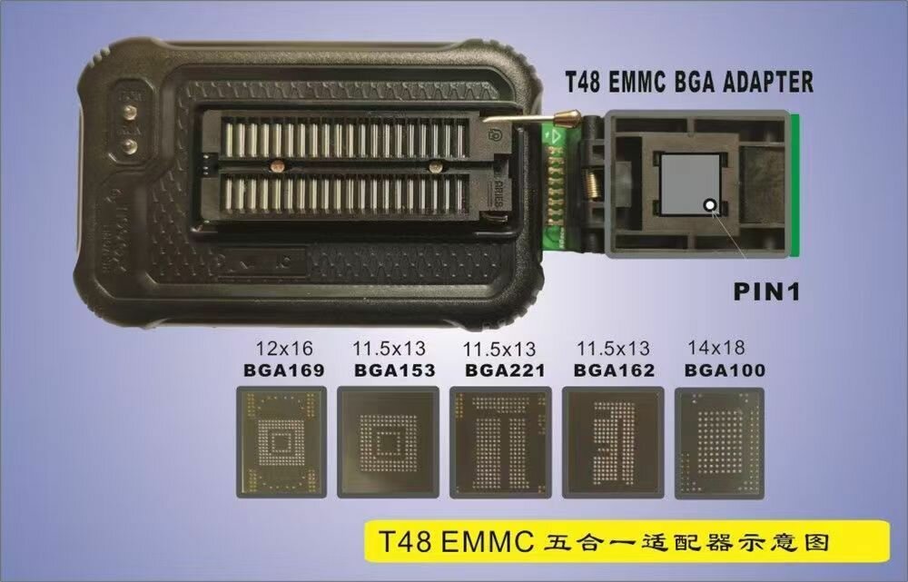 TL866III Plus, универсальный USB-программатор; 17 ADAPTER — фото 1