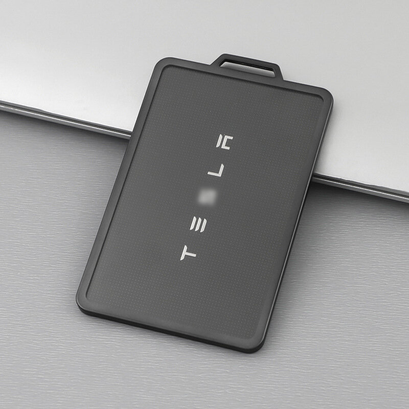 Чехол для ключей, для Tesla, с NFC, титаново-серый
